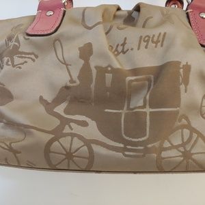 Coach | Bags | Unique And Gorgeous Printed Coach Bag | Poshmark